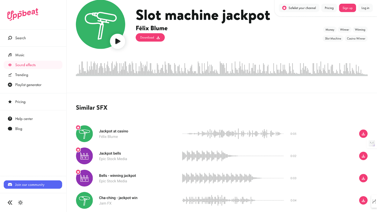 Top 10 Websites with Jackpot Sound Effects to Download