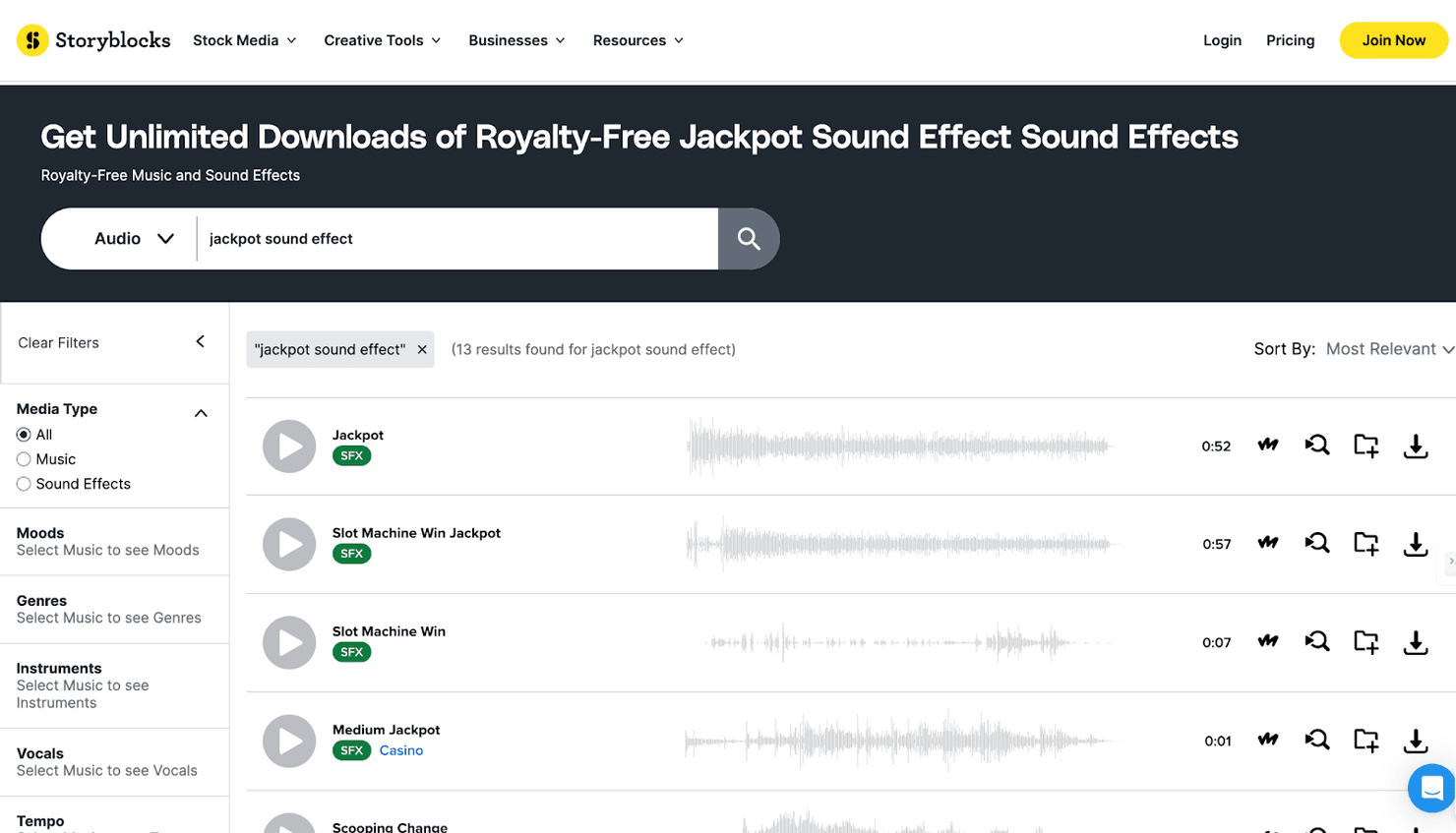 Top 10 Websites with Jackpot Sound Effects to Download