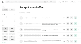 Top 10 Websites with Jackpot Sound Effects to Download